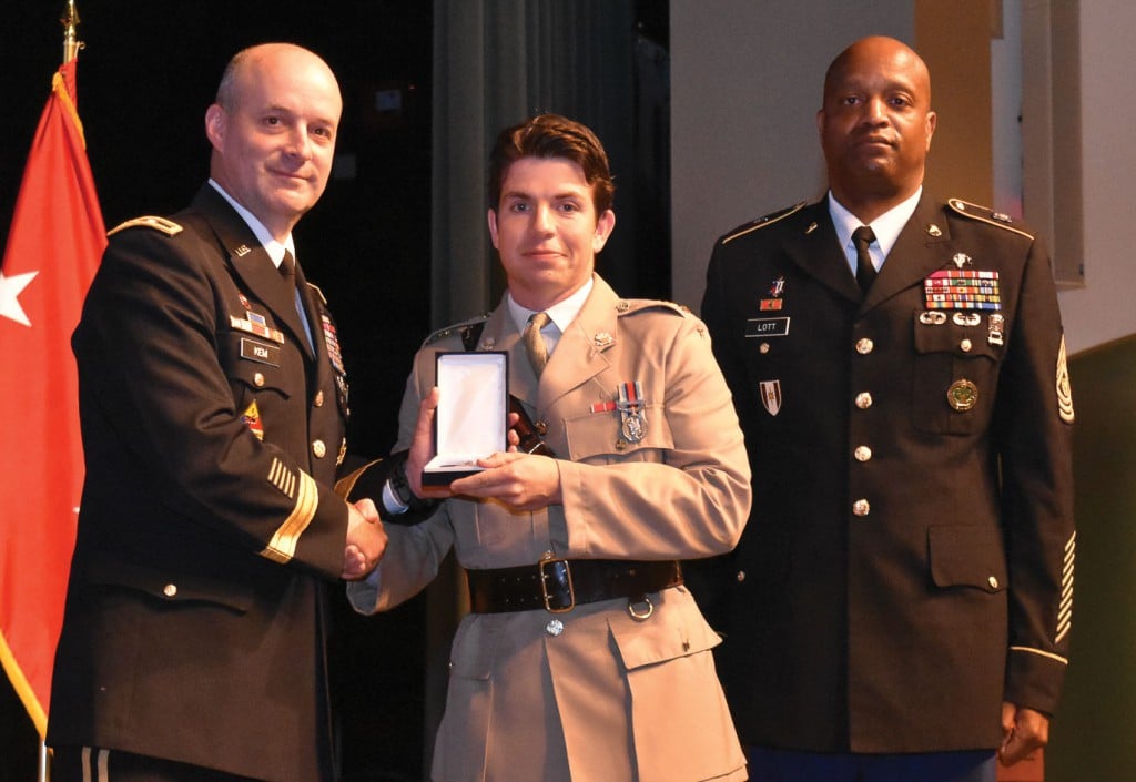 CGSC Class of 2017 international students receive badges, awards ...