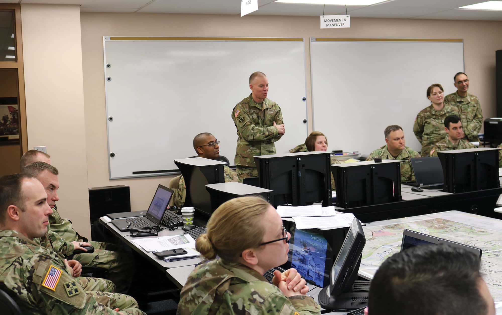 100th Training Division commander meets with TASS CGSS students ...