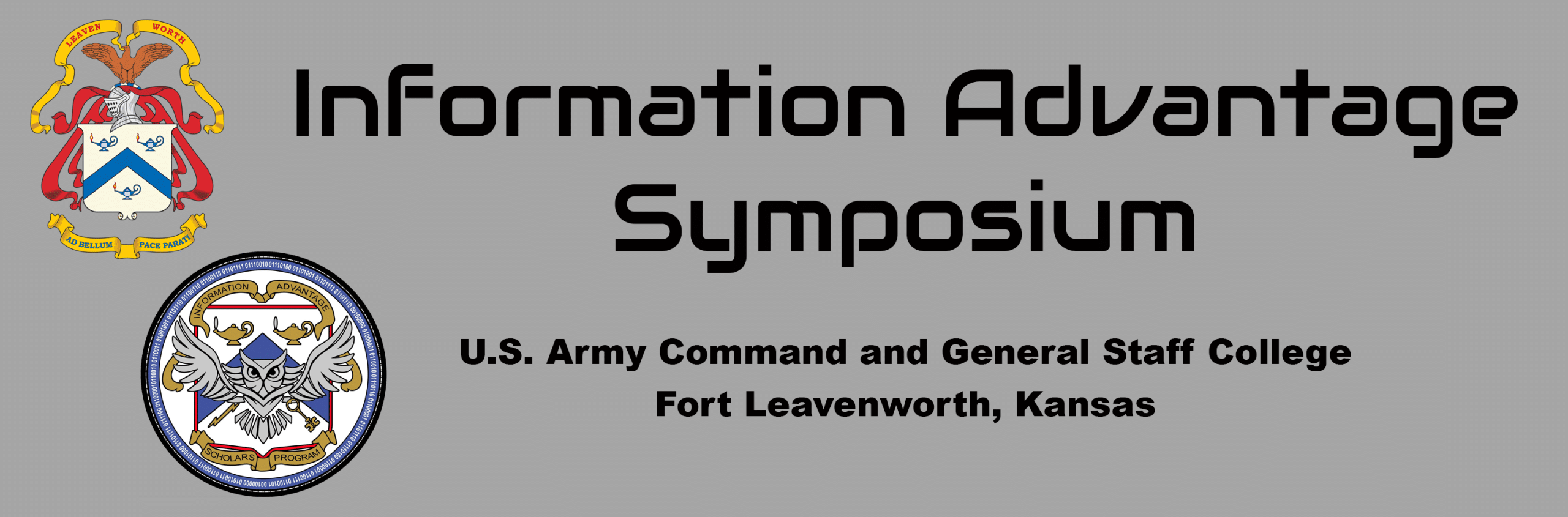 Information Advantage Symposium – May 22 - Command and General Staff ...