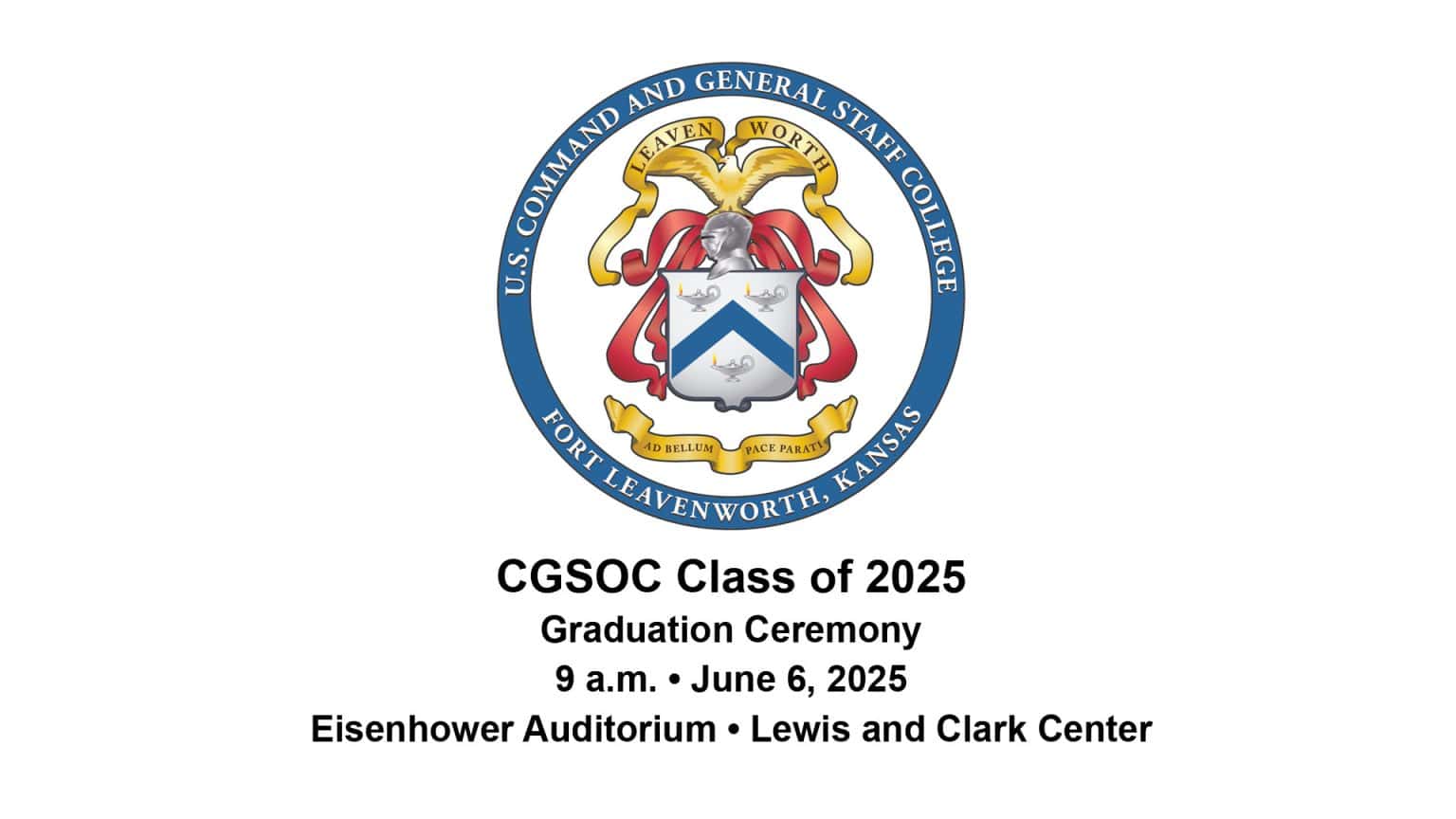 2025 CGSOC Graduation Ceremony - Command and General Staff College ...